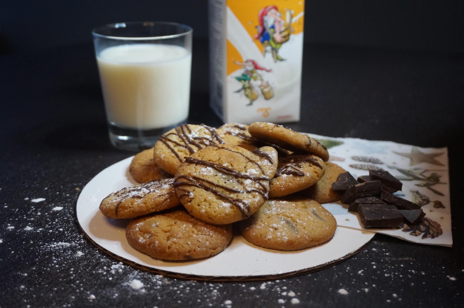 Lakkrís og súkkulaðibitakökur