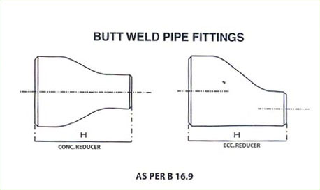 Mechanical Engineering: Concentric Reducer vs Eccentric Reducer - Pipe ...