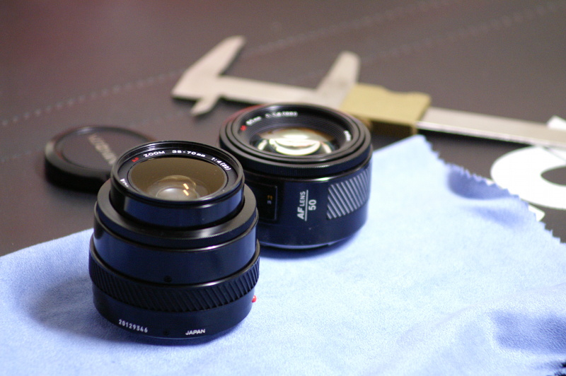 Sioux3 Diary: MINOLTA AF ZOOM 35-70mm 1:4(22)と AF ZOOM 100-200mm 1:4.5 ...