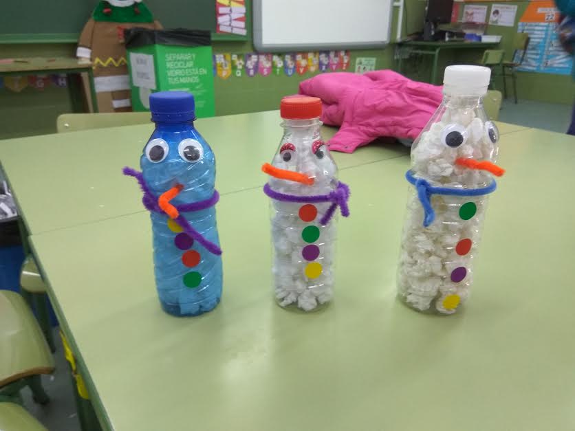 Aprendiendo con Mae: MUÑECOS DE NIEVE