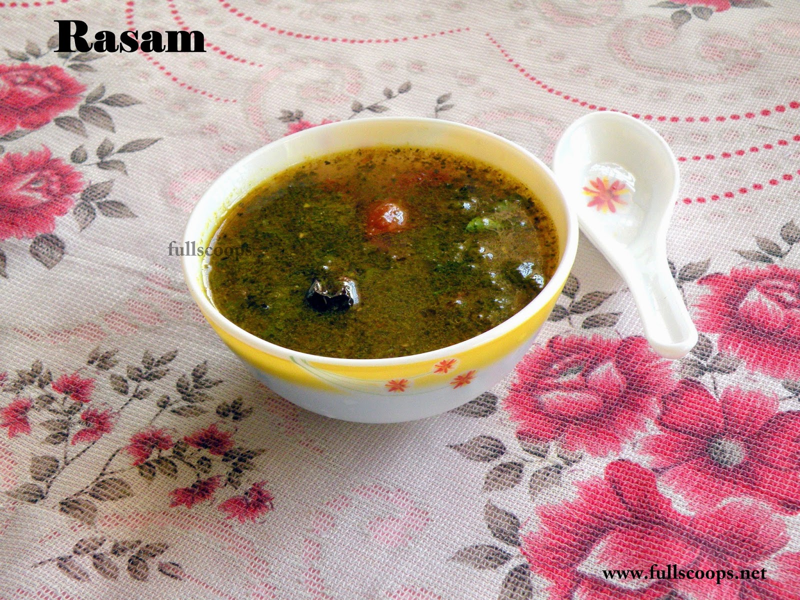 Basic Rasam Recipe / How to make Tamarind Rasam (without rasam powder ...