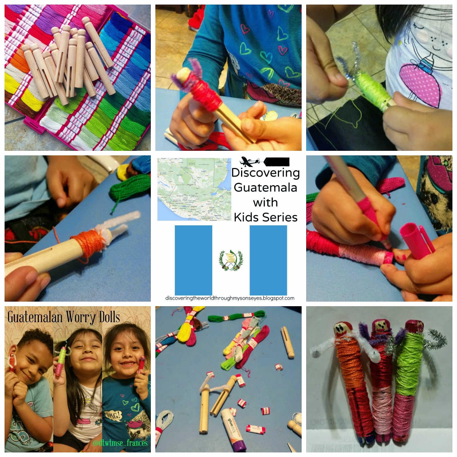 Create Worry Dolls: A Fun Guatemalan Quitapena Craft