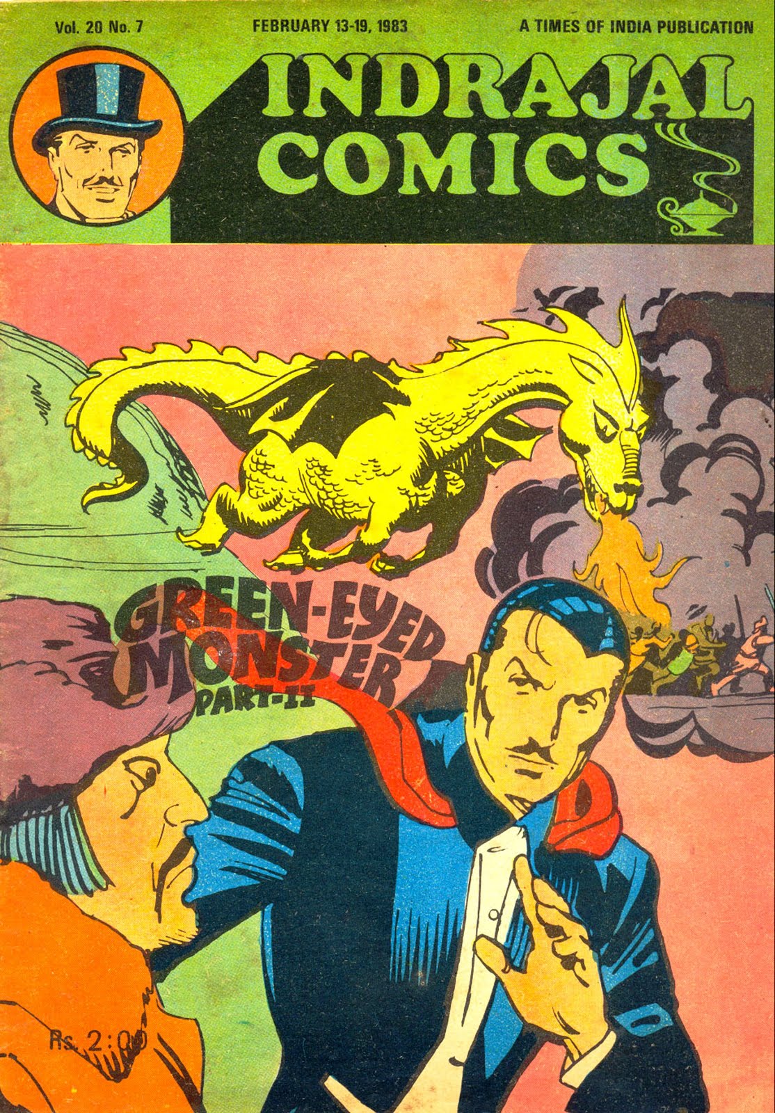 Indrajal Online: English Indrajal Vol 20 #01 to #10 - Best versions so ...