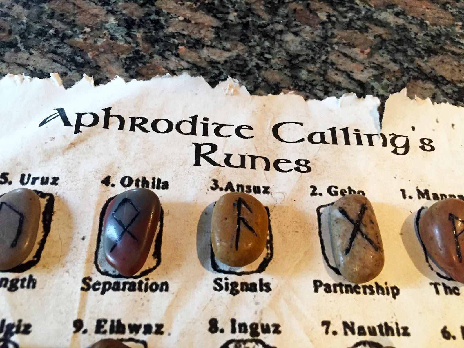 The Making of Runes and Their Meaning ~ Aphrodite Calling's Magical Musing