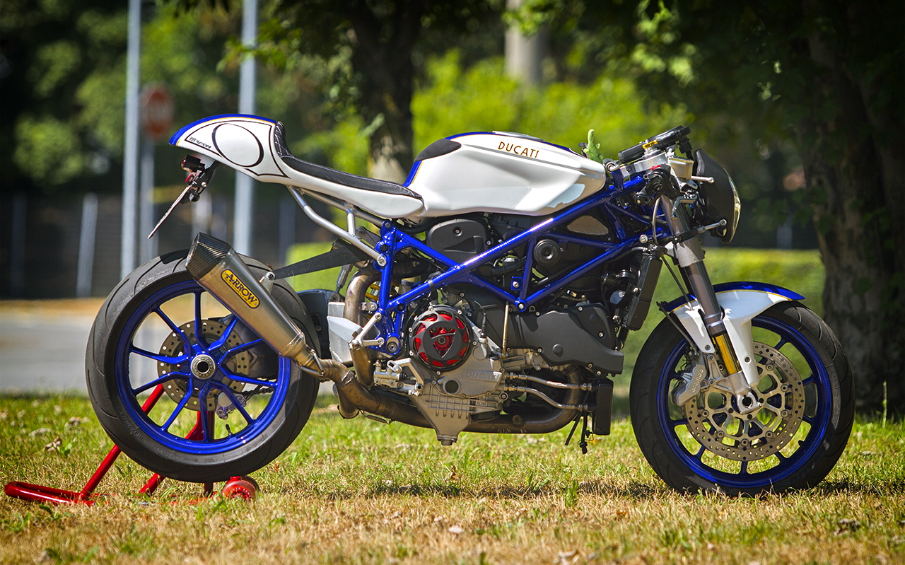 Readers' rides: Andrea's 999 Hurricane - Inazuma café racer