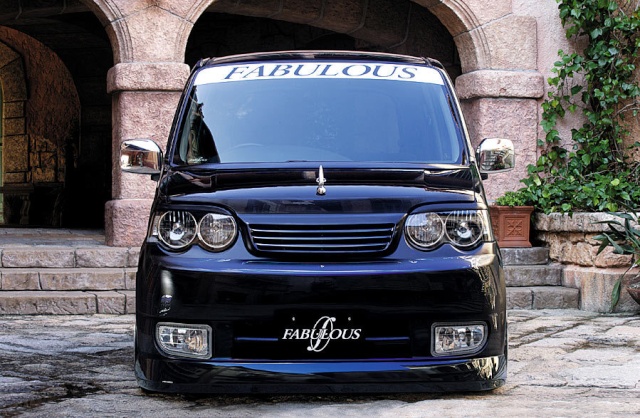 SukeKereta: Perodua Kenari Move VIP Style Bodykit -Black-