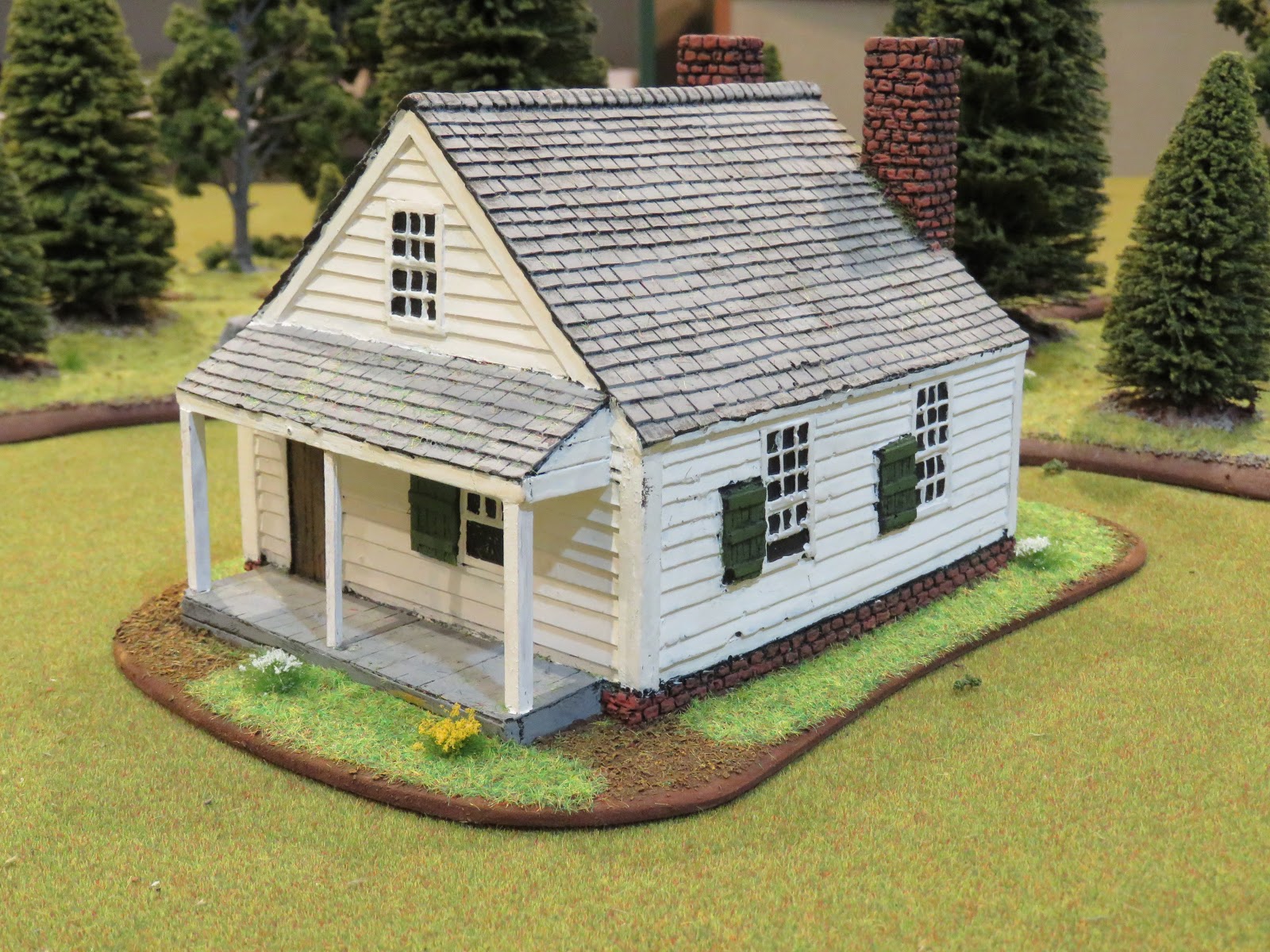 Dispatches from the Mess: Based & painted Hovels buildings