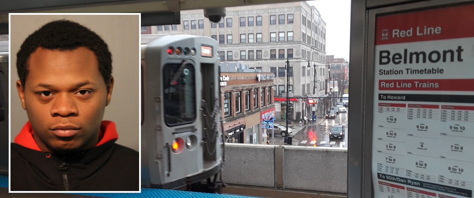 Cops identify man charged with robbery near Belmont Red Line station ...