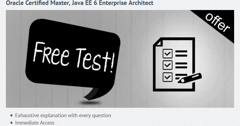 2 Free Oracle Certified Master Java Enterprise Architect (OCMJEA) 6 ... 2 Free Oracle Certified Master Java Enterprise Architect (OCMJEA) 6 ...