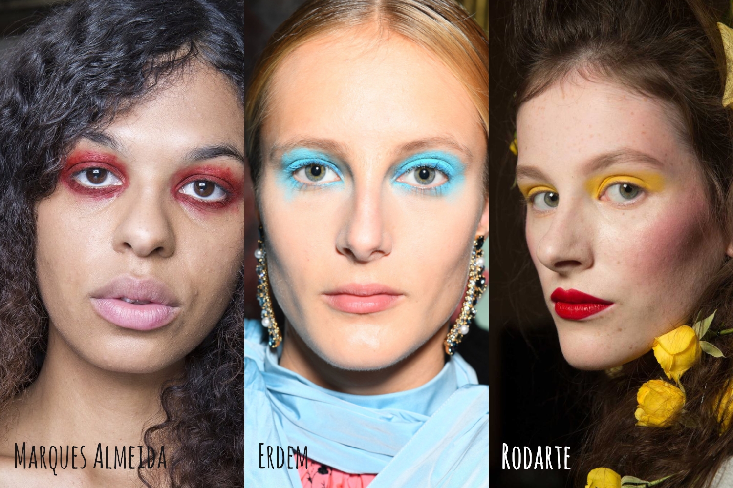 Top 7 Most Captivating Looks from Winter/Spring Shows | Runway Makeup ...