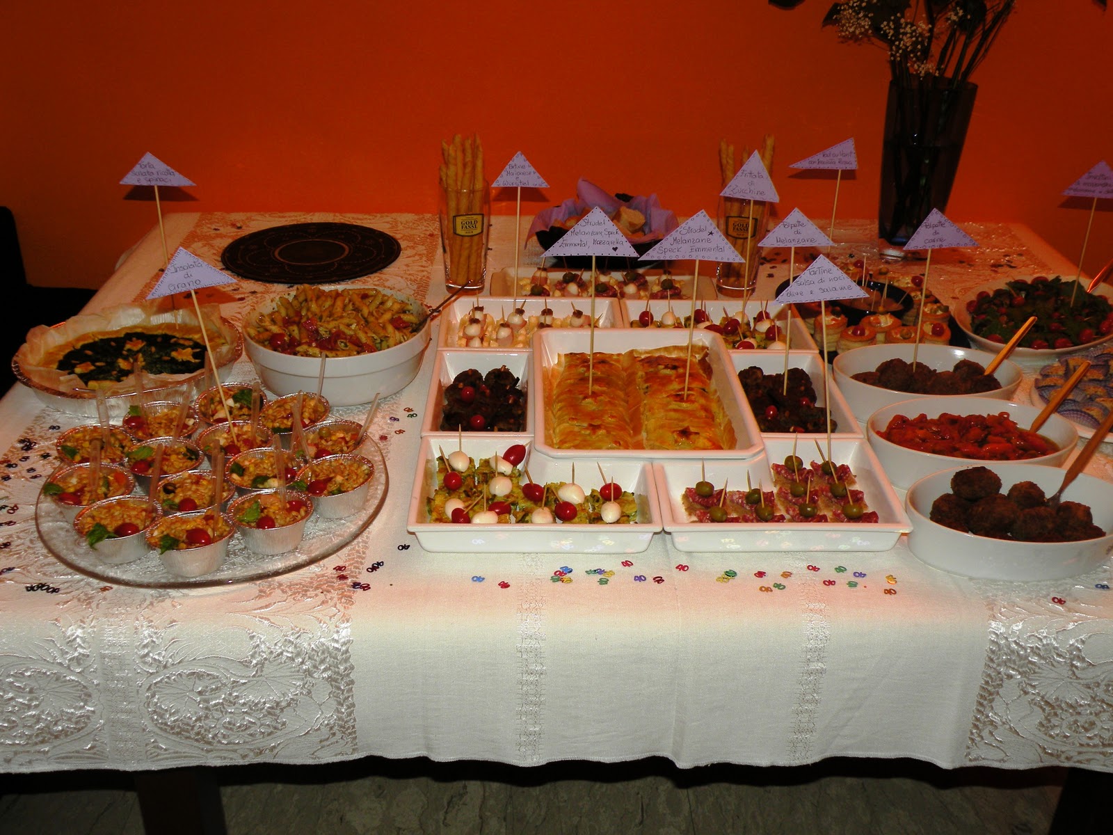 Tra pentole e coperchi... ...appunti di cucina: Qualche foto del buffet