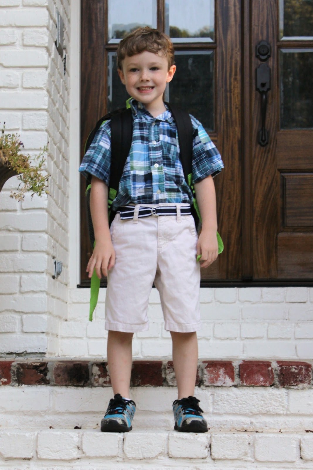 The Parrott Family: First Day of Kindergarten & 3 Year Old Preschool