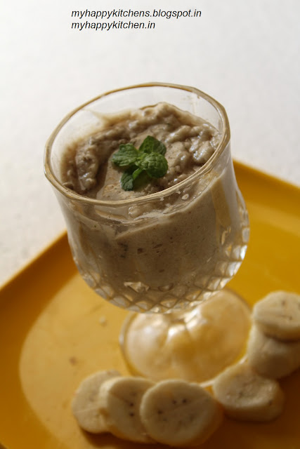 BANANA GINGER SMOOTHIE!!