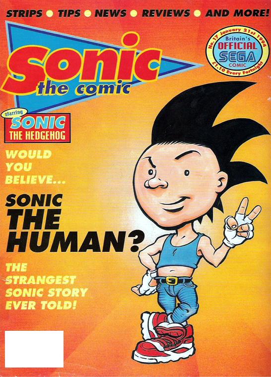 VGJUNK: SONIC THE COMIC COVERS