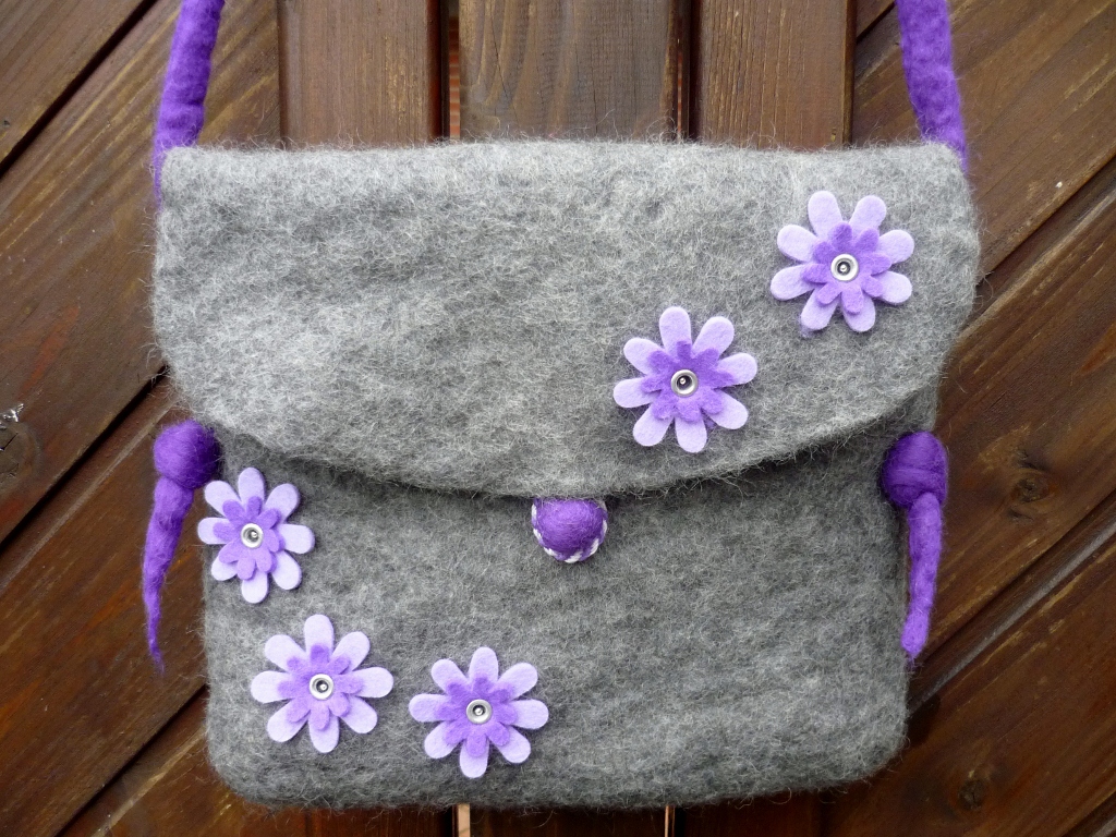 Vio's Refugium: Noch mehr Filztaschen