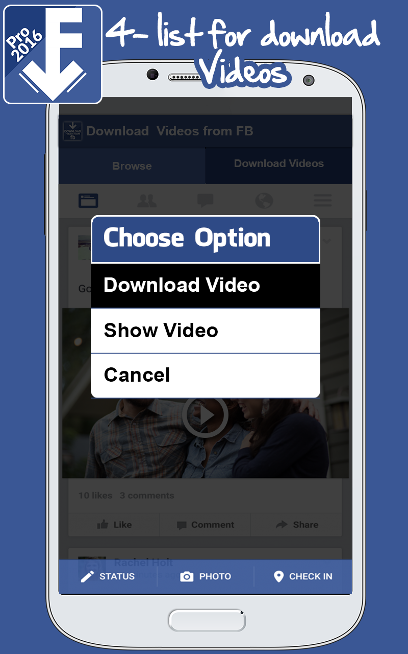 Facebook video downloader: How to download facebook videos in Mobile?