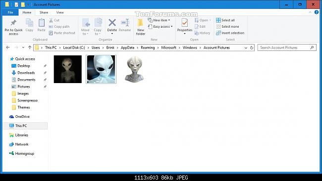 เราจะลบรูปภาพ ACCOUNT Picture ใน Windows 10 ได้อย่างไร - 1009 MyWork