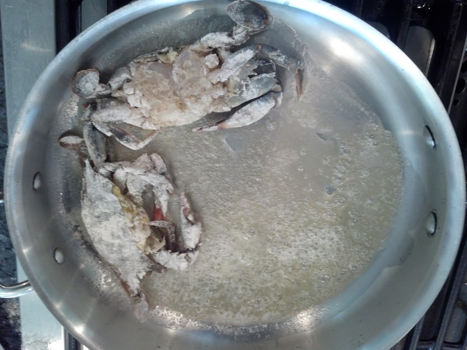 The Crying Cook : Soft-shell Crab Recipe - Whole 30 Challenge - Day 28