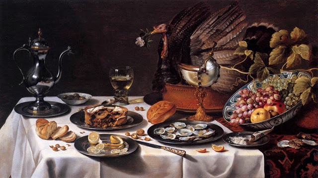 Christmas Dinner in the 1600s