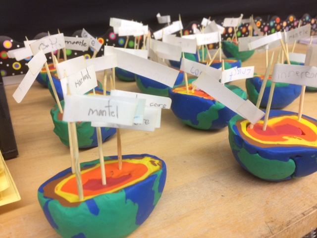 Mrs. Squire's Classroom: Layers of the earth models