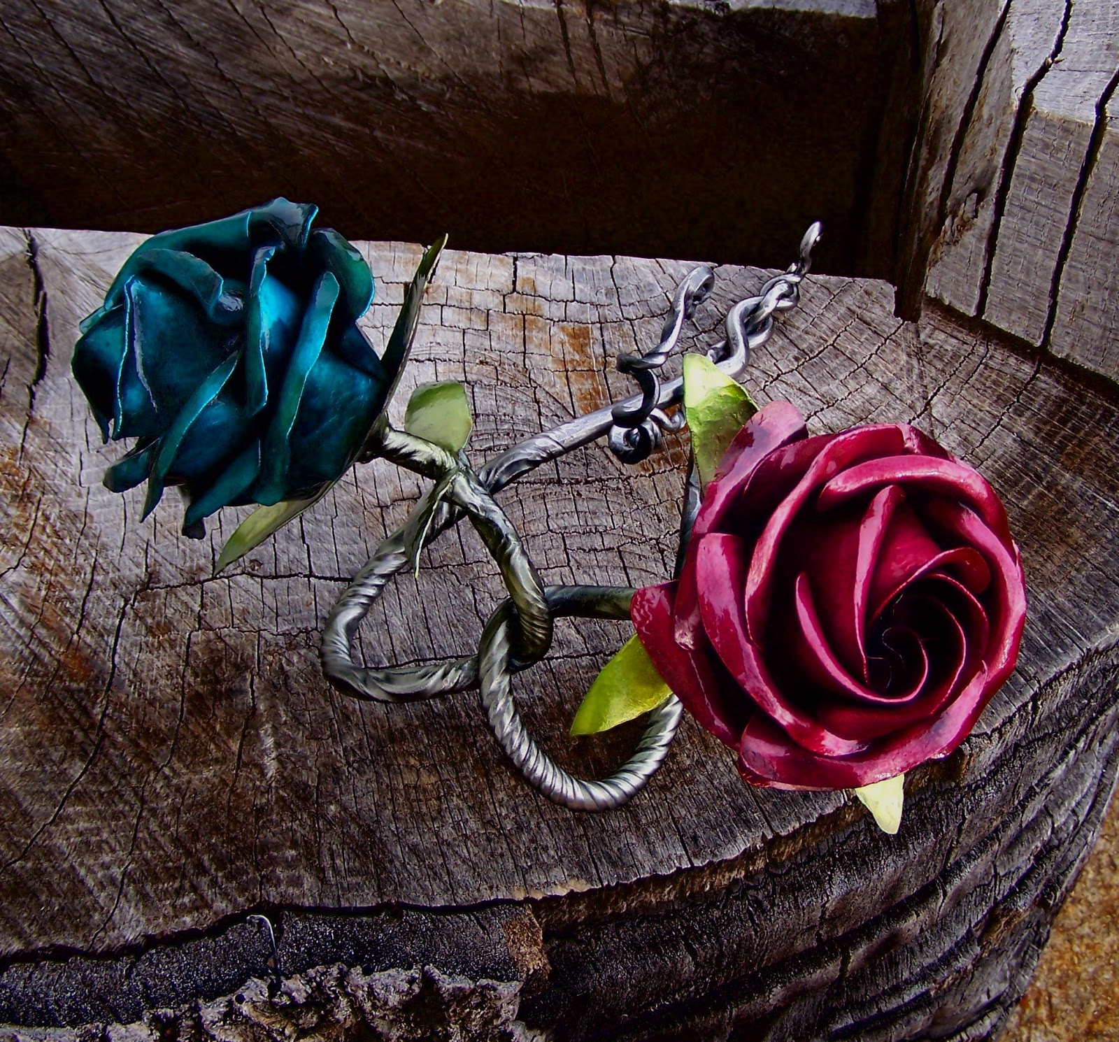 Moody's Garage: Hand Forged Double Rose