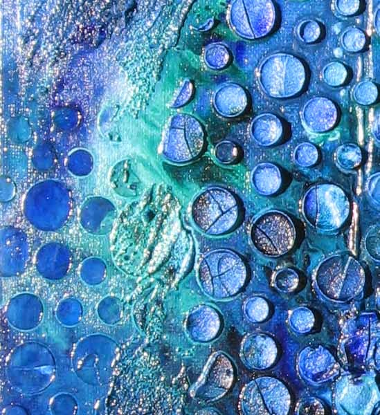 Art Pourings: Mixed Media Abstract - Untitled