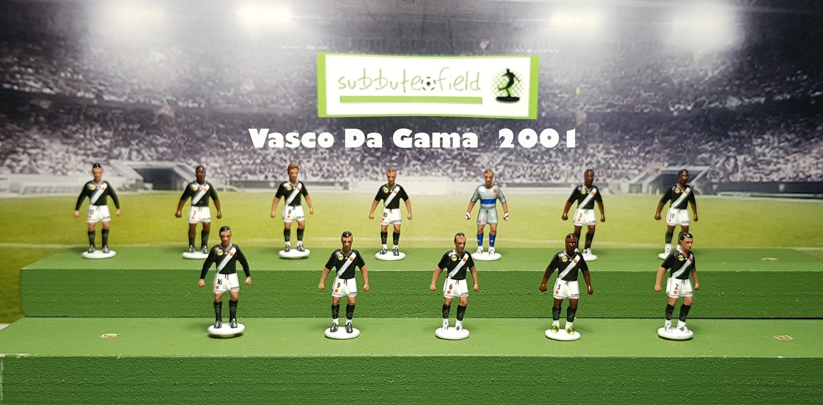 Subbuteo Field: New Decal Team - Vasco Da Gama 2001