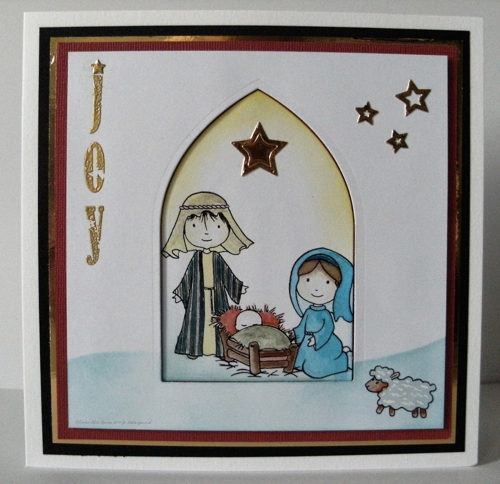 Welcome to Lisa.B.Designs : Starlights & Hobby Art Nativity Stamps