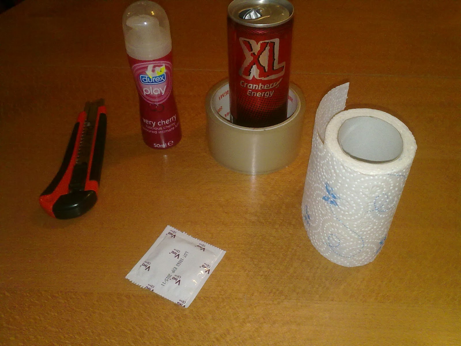 Fake homemade vagina