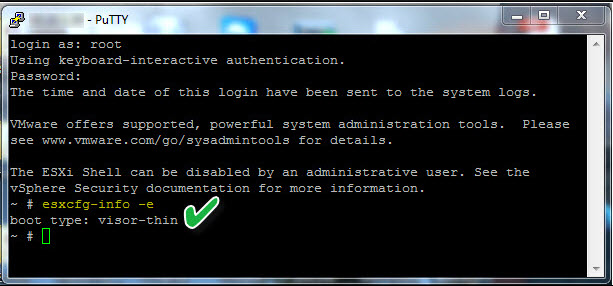 vCloudNotes : Information Sharing: ESXi installation types: Embedded ...