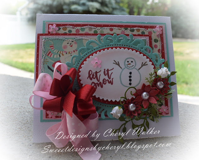 Really Reasonable Ribbon Blog: Let it Snow Winter Card