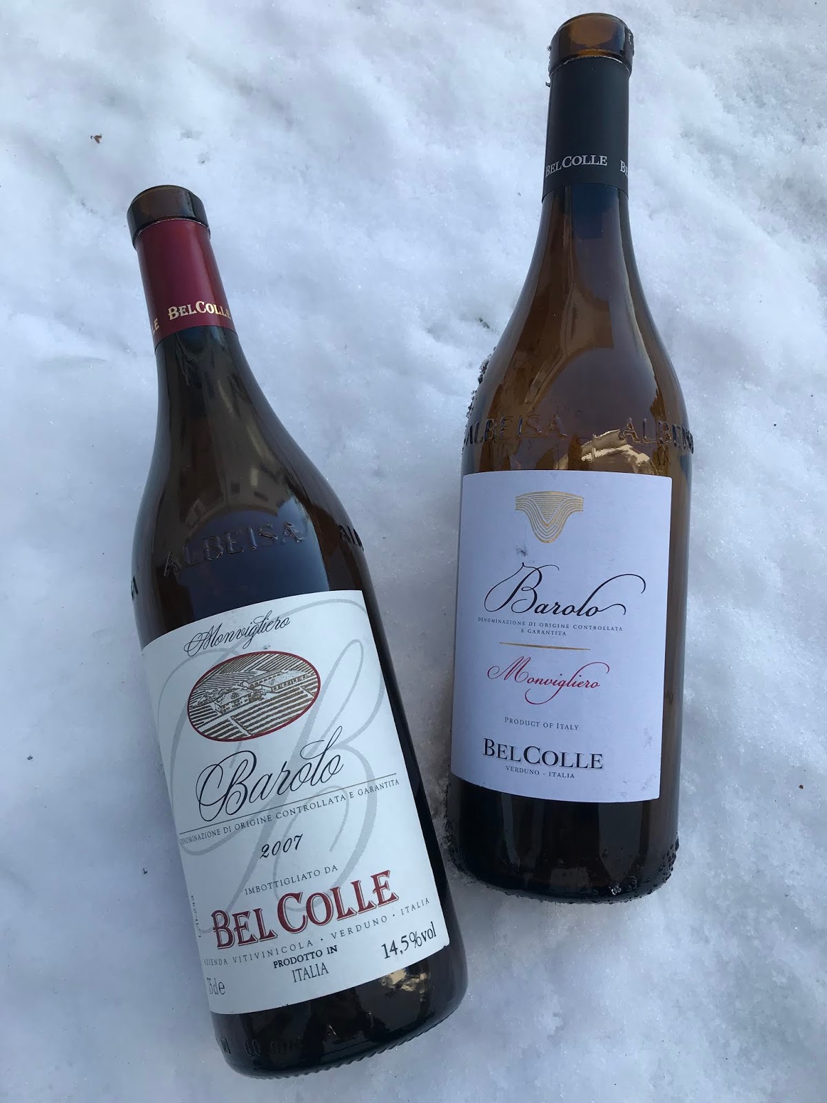 Barolista: 2007 & 2012 Barolo Monvigliero, Bel Colle