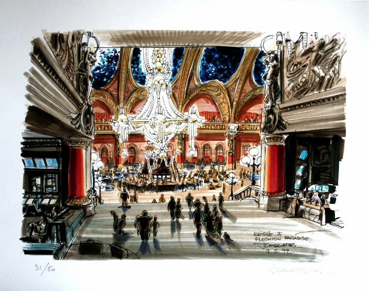 Beautifully Crafted THE FIFTH ELEMENT Concept Art by Jean-Claude ...