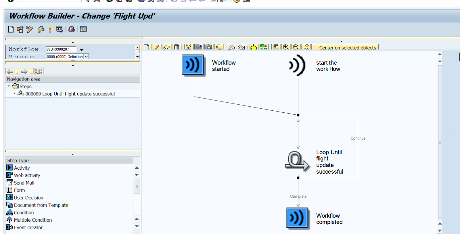 TECHSAP : Workflow : Demo8- Uses of LooP Until