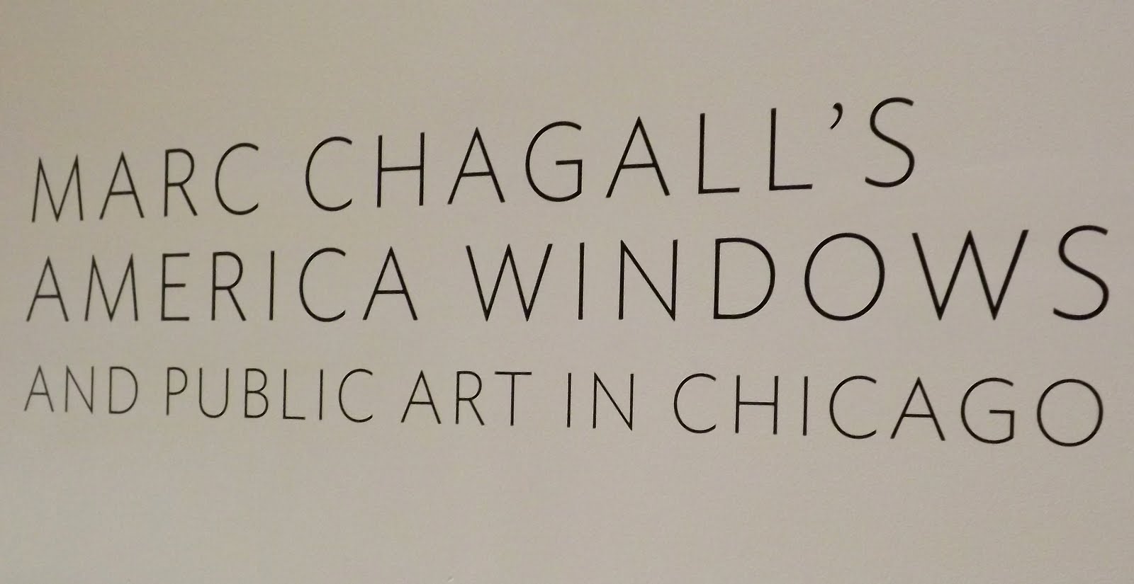 Unearthing My Creative Identity: Chagall's America Windows, and other ...