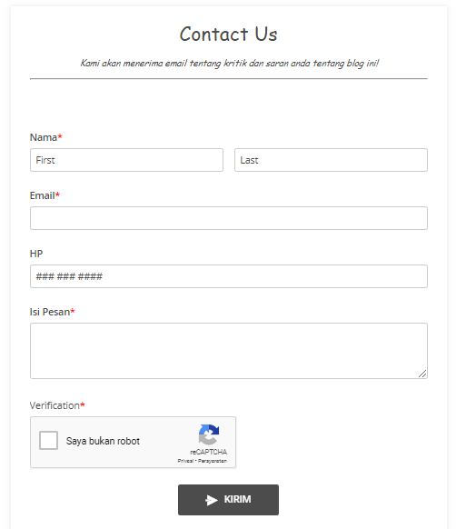 Ternyata Begini! Cara Terbaru Menciptakan Halaman Contact Us, Contact ...