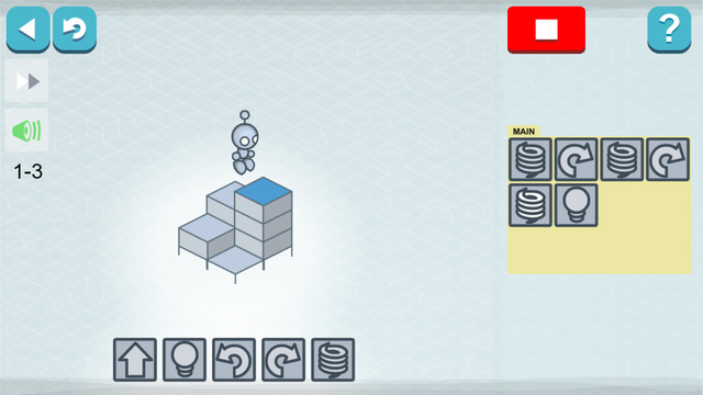 iPads y Autismo: app: Lightbot Code Hour