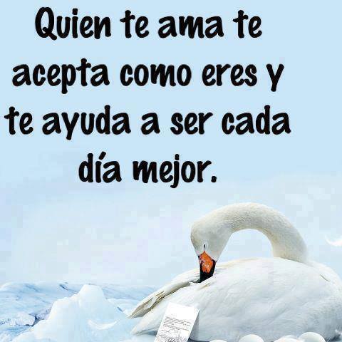 Te acepta como eres ~ Mejores Mensajes