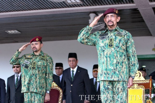 HM Sultan Brunei: Improve Military Capability