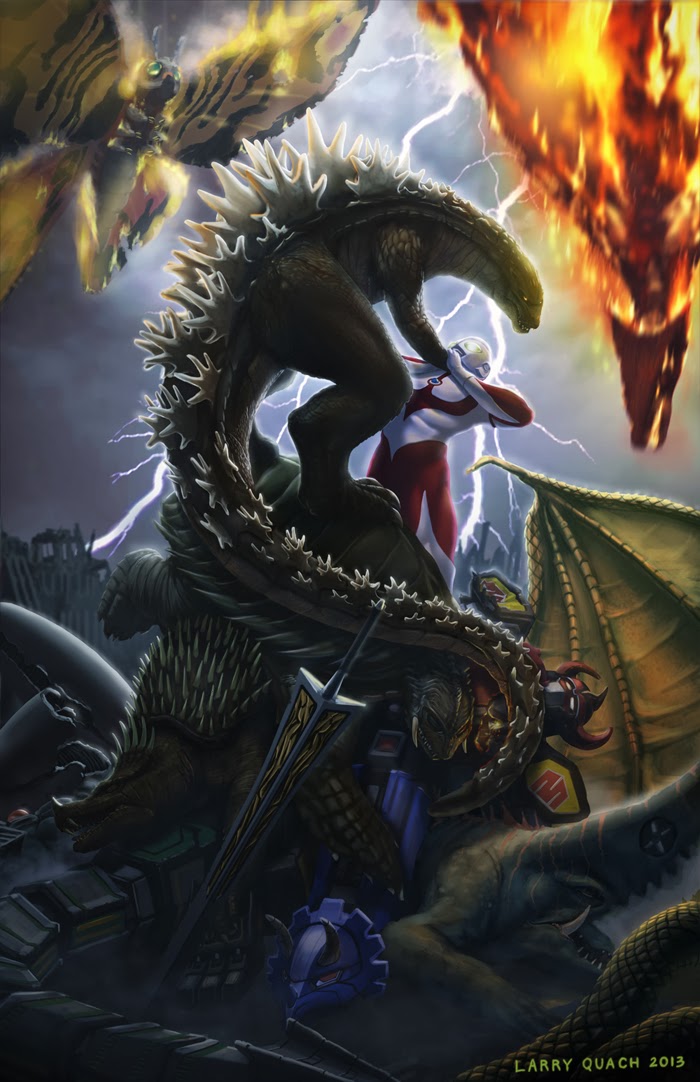 Badass Godzilla Art King Of The Monsters Godzilla Forum