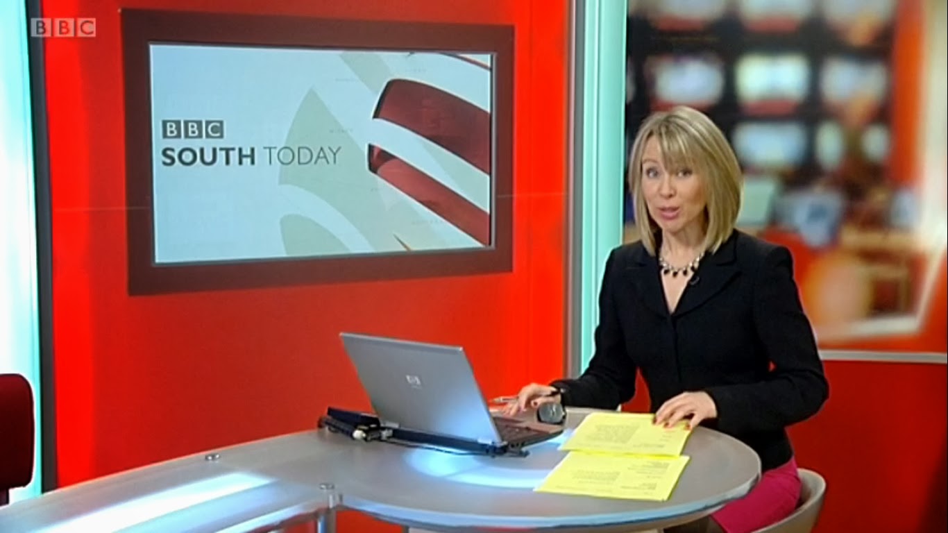 UK Regional News Caps: Geraldine Peers - BBC South Today (Oxford)