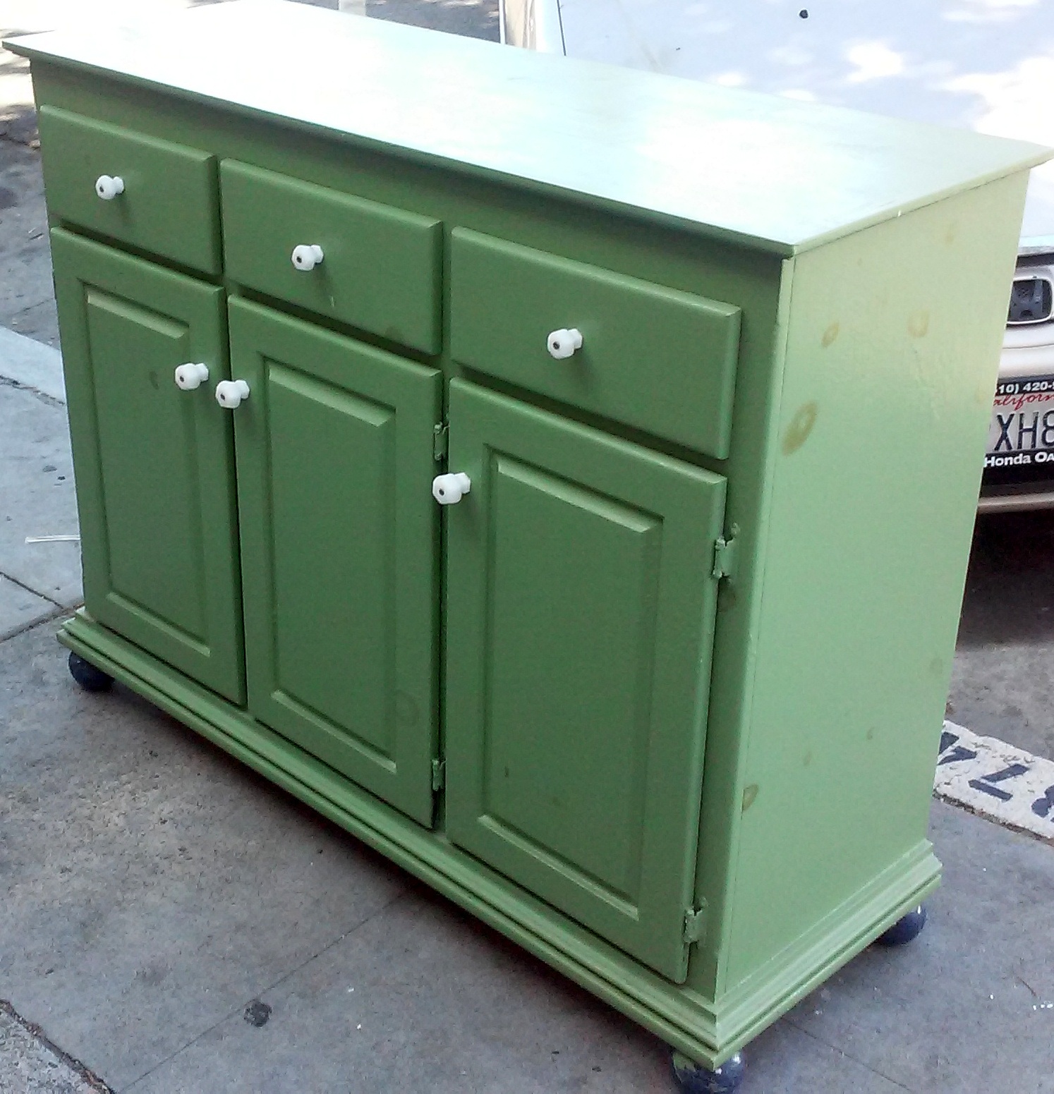 UHURU FURNITURE & COLLECTIBLES: SOLD #6412 Shabby Chic Country Style ...