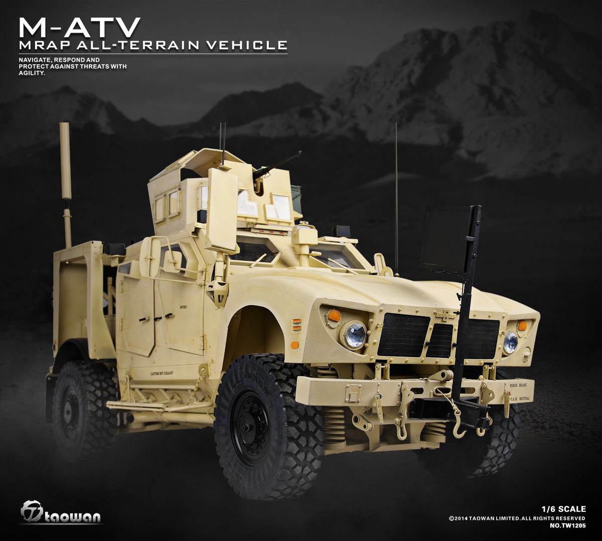 onesixthscalepictures: Taowan M-ATV (MRAP ALL-TERRAIN VEHICLE) : Latest ...
