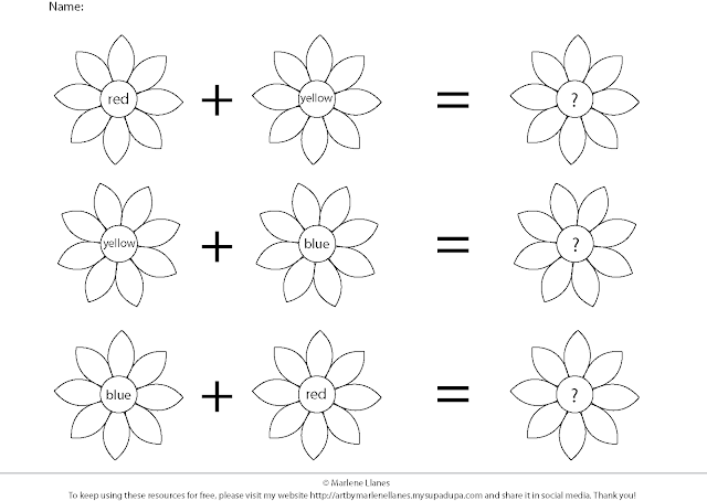 Free Art Teaching Resources: Color Theory for Children