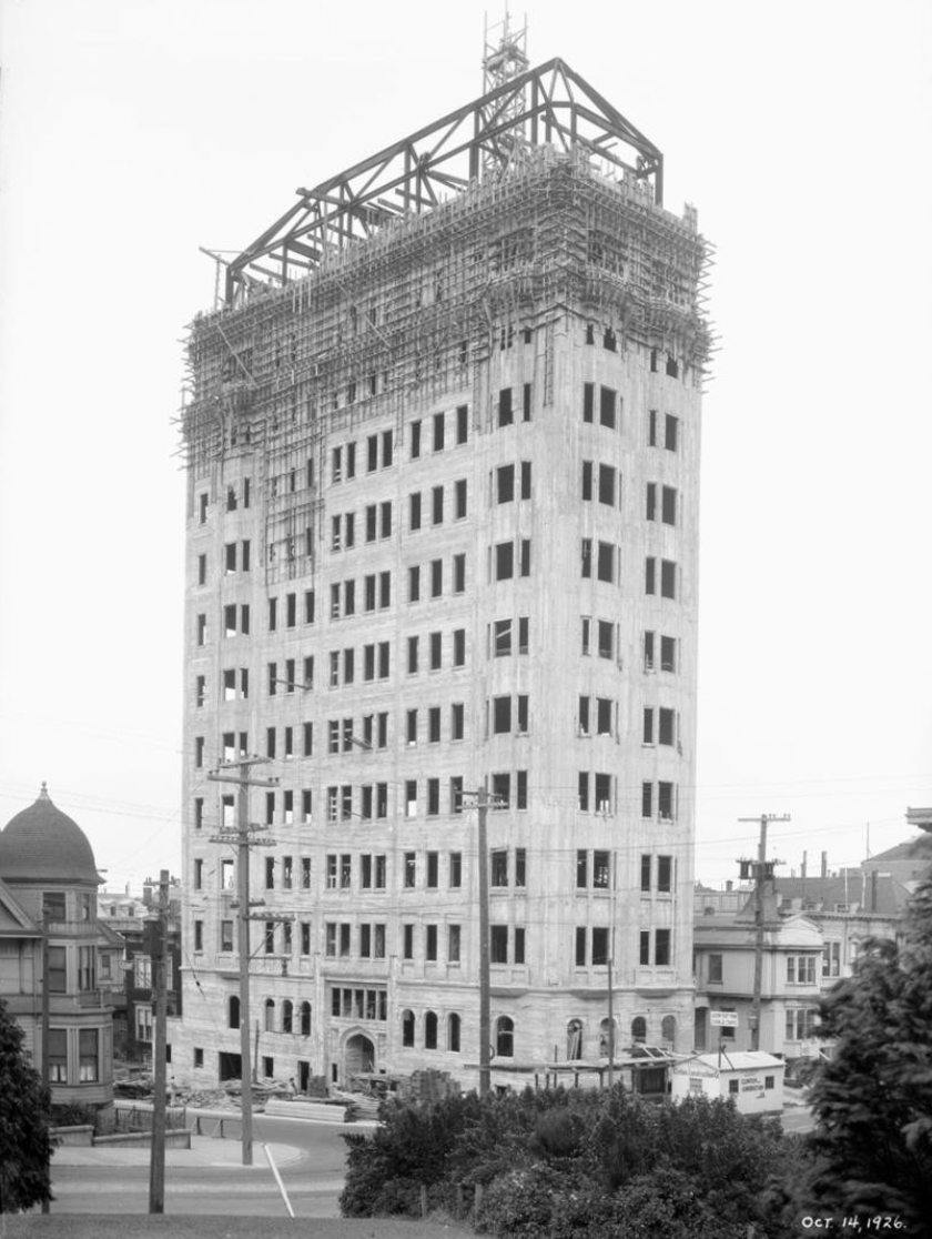 SAN FRANCISCO DAILY PHOTO: 2500 Steiner St, Pacific Heights Vintage Photos