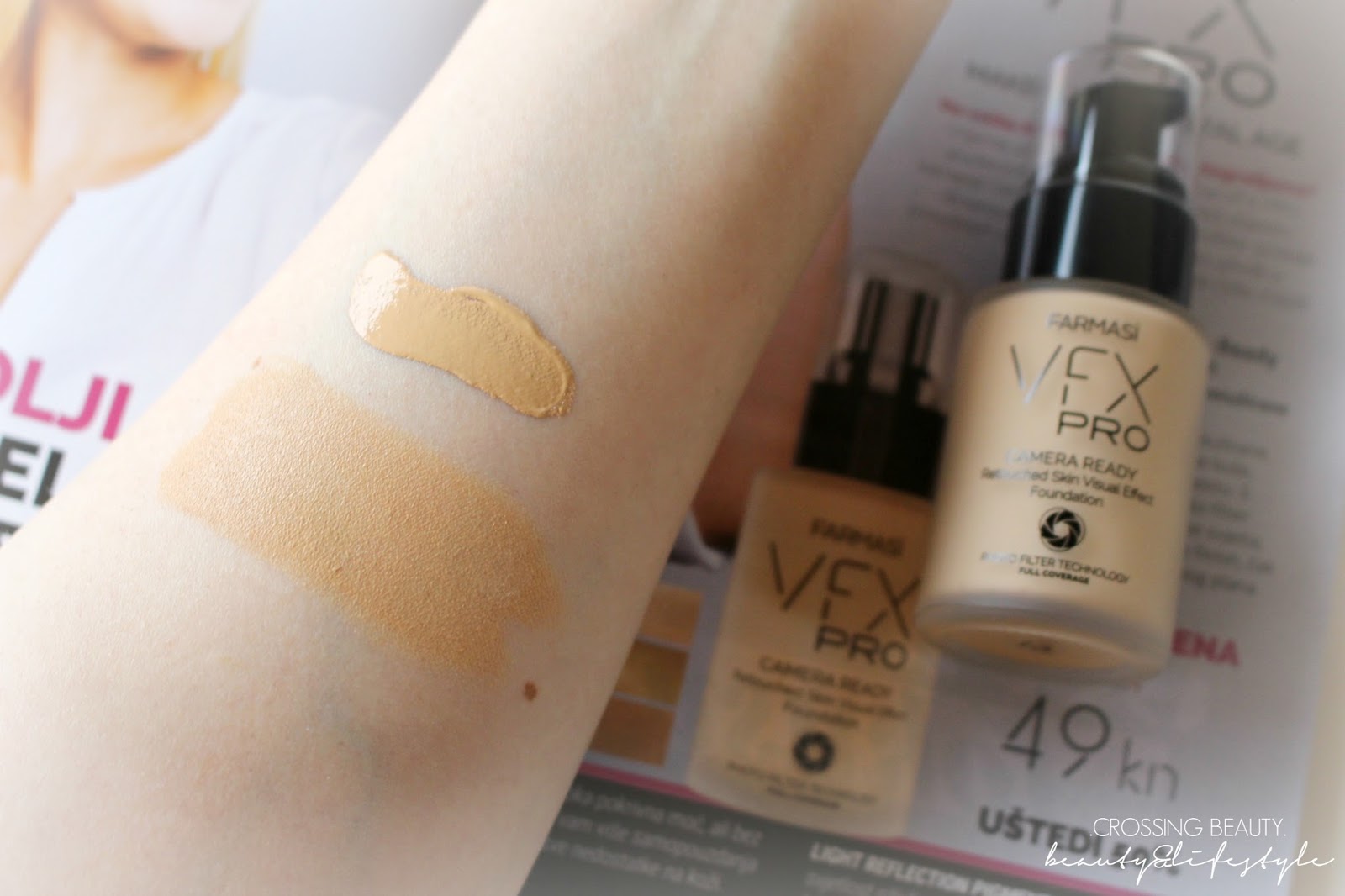 CROSSING BEAUTY: Farmasi VFX Pro Camera Ready Foundation | & Giveaway