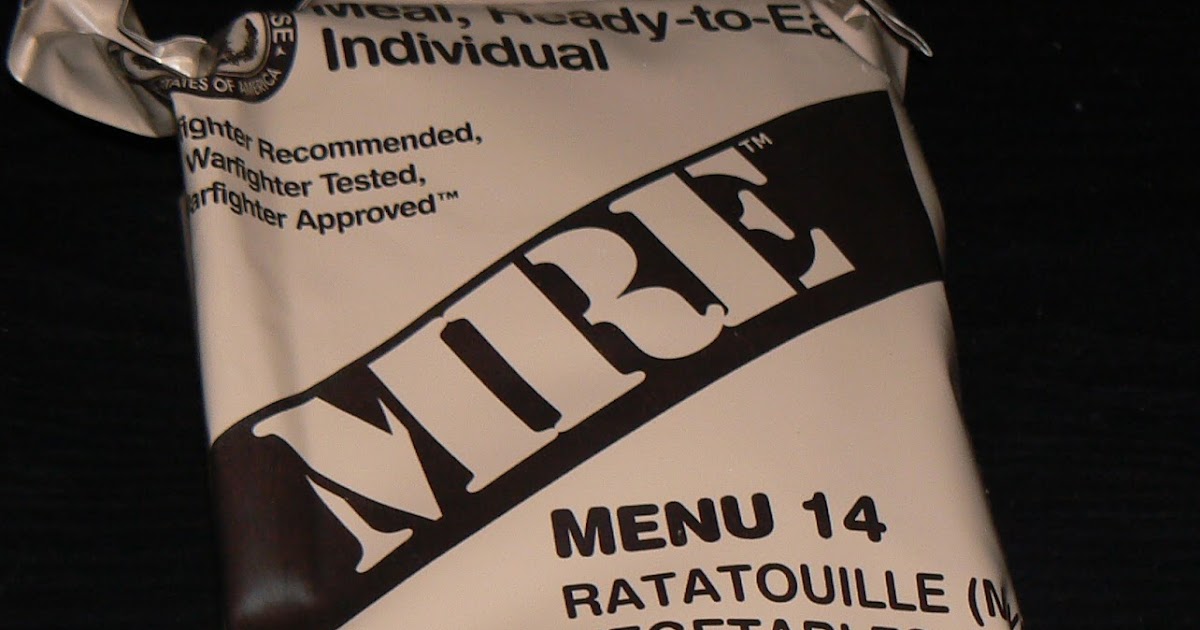 According2Robyn: MRE Review: Menu 14, Ratatouille (Vegetarian)