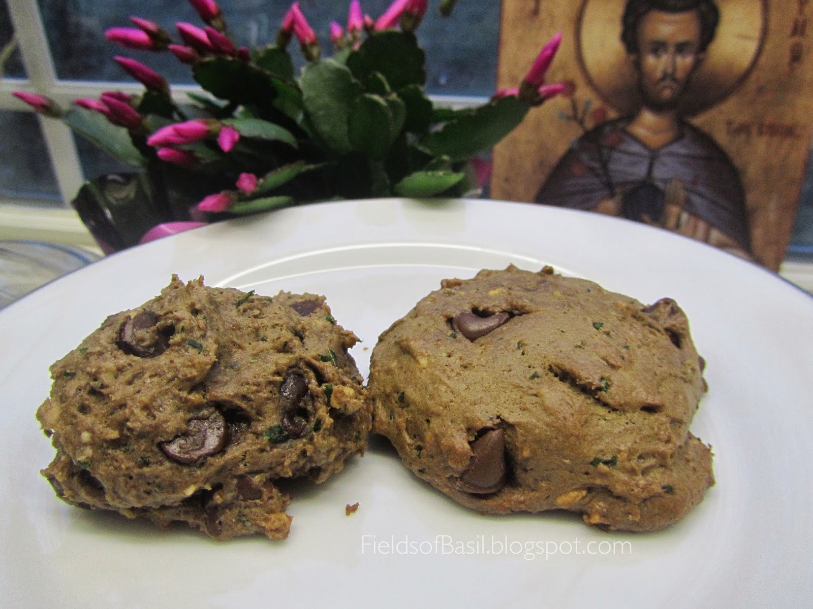 Fields of Basil: Chocolate Chip Kale Cookies