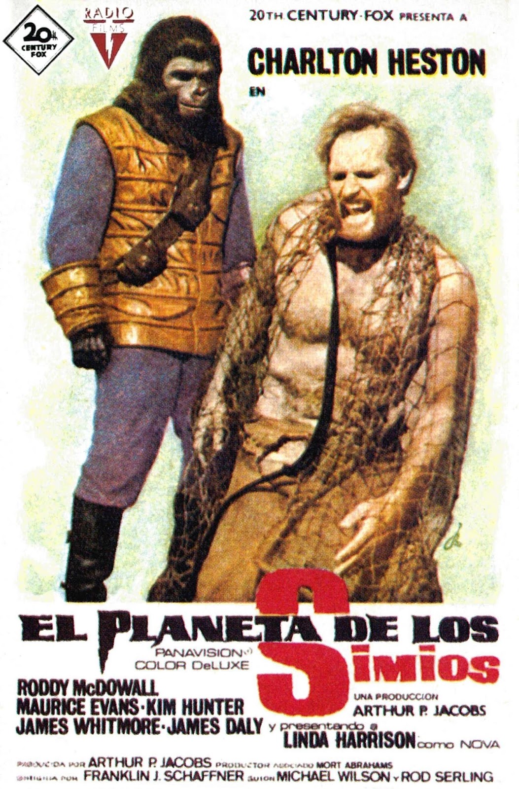 SAGA EL PLANETA DE LOS SIMIOS (1968-1973) CASTELLANO - perezosos 2