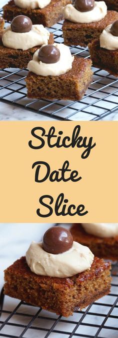 STíCKY DáTE SLíCE | Healthy Food Recipes